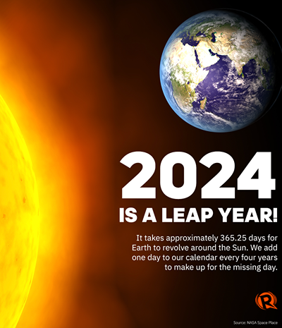 2024 Is a Leap Year, Rappler, https://www.facebook.com/photo/?fbid=841528364675900&set=a ...